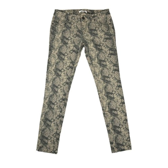 CAbi | Jeans | Cabi 958 Womens 4 Diamondback Snakeskin Print Skinny ...